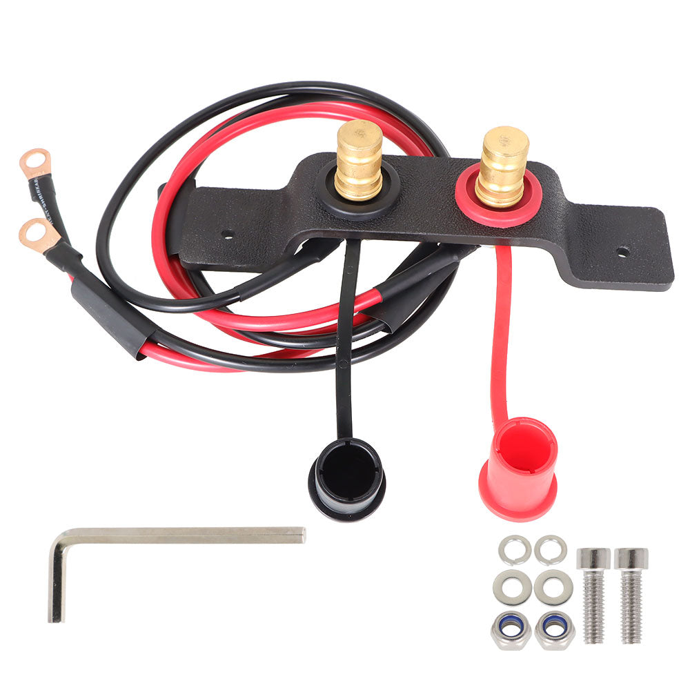 Labwork Battery Jump Post Terminals Relocation Kit For all Travel Trai ...