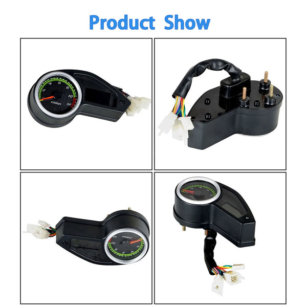 Labwork Motorcycle Speedometer Replacement for Stock Speedometer of 2 ...